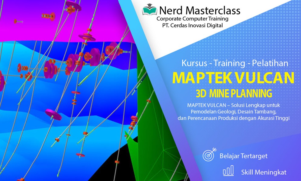 📢 Inhouse Training Pelatihan Maptek Vulcan ~ Open Pit & Underground ...